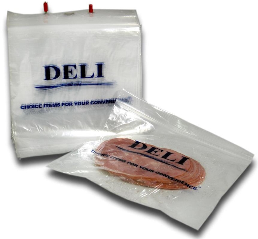 Pak-Sher Plastic Deli Bag, 10 x 8 inch -- 1000 per case