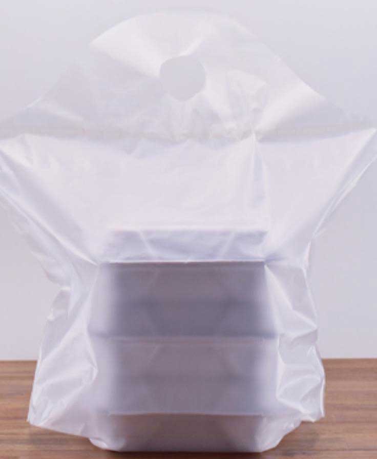 Pak Sher Tamper Evident Sine Wave Vented Bag, 19 inch -- 250 per case.