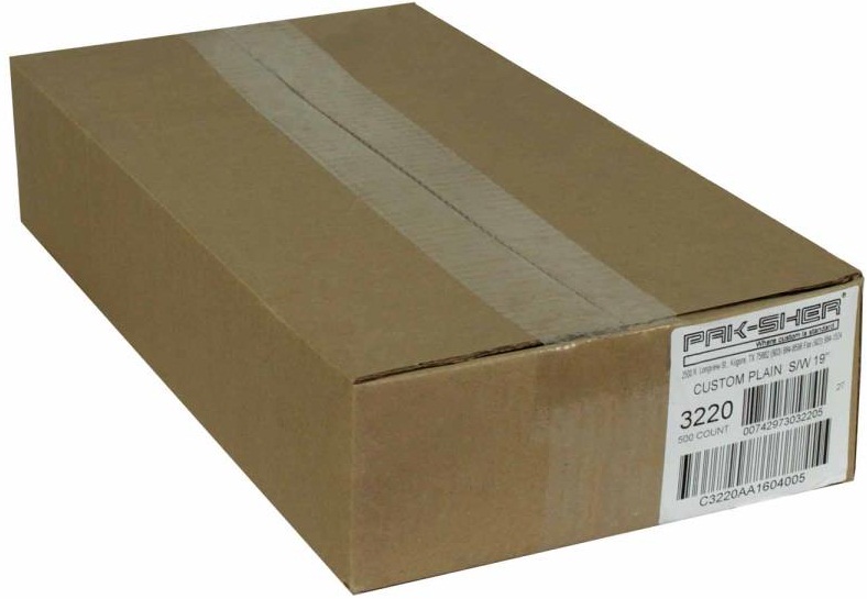 Pak Sher Clear Tamper Evident Liner Bag, 23 inch -- 100 per case ...