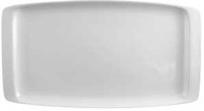 Vertex Alpine Collection Euro White Rectangle Platter -- 12 per case.