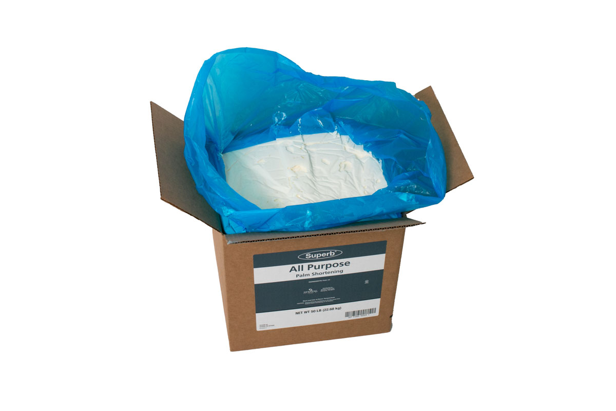 Superb All Purpose Palm Shortening, 50 Pound.