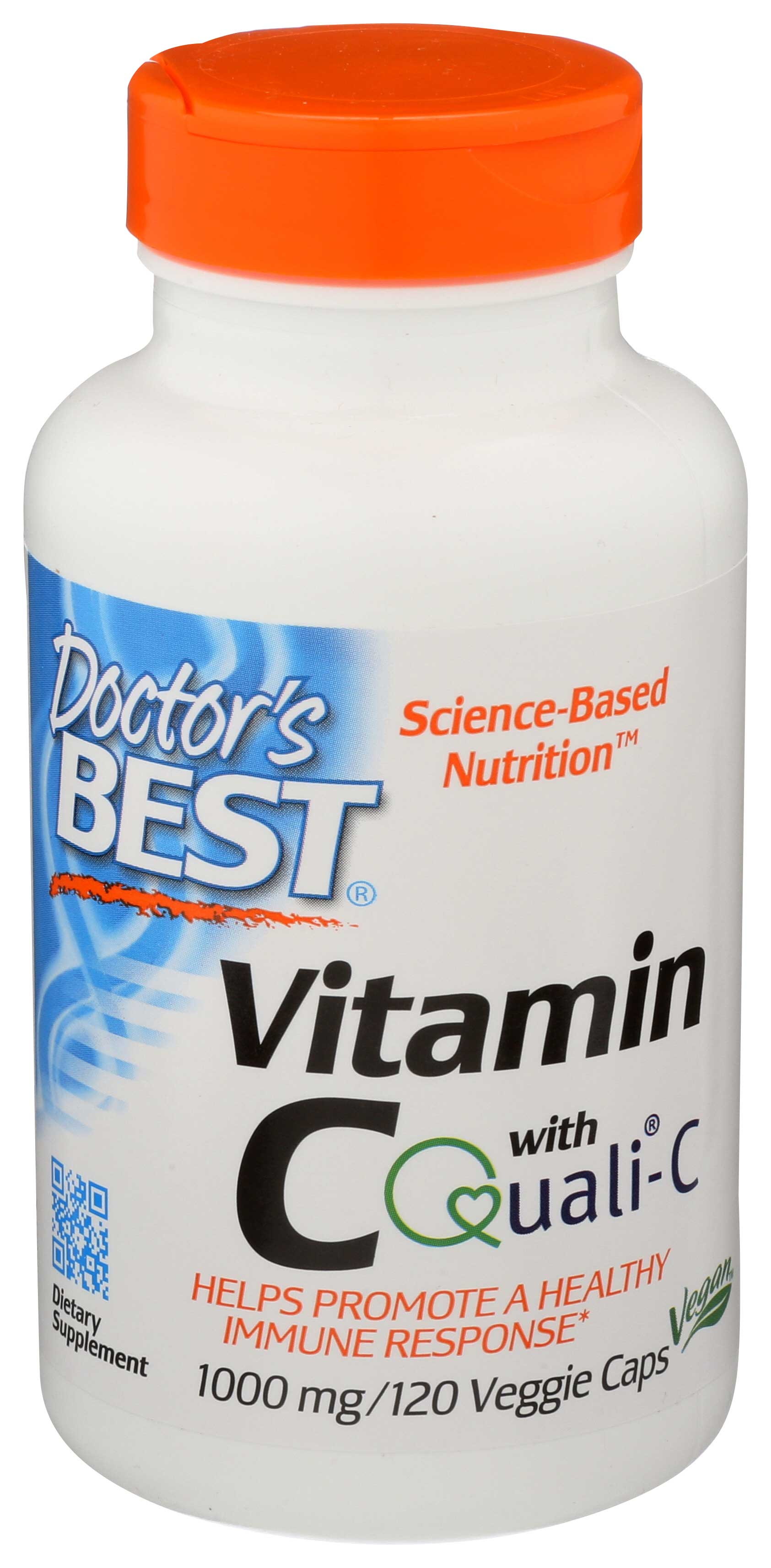 Doctor's Best Vitamin C with Q-C 1000 mg Veggie Caps, 120 count