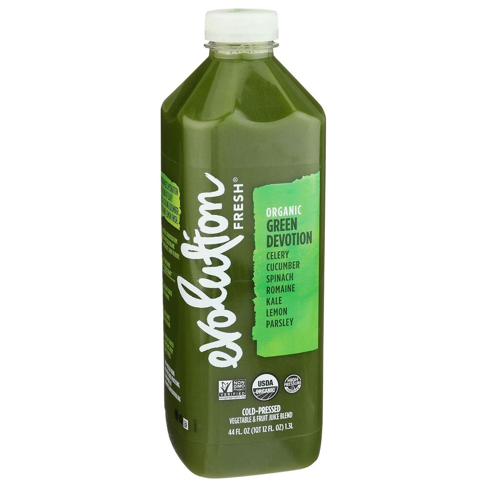 Evolution Fresh Organic Green Devotion Juice, 44 Fluid Ounce -- 6 per case