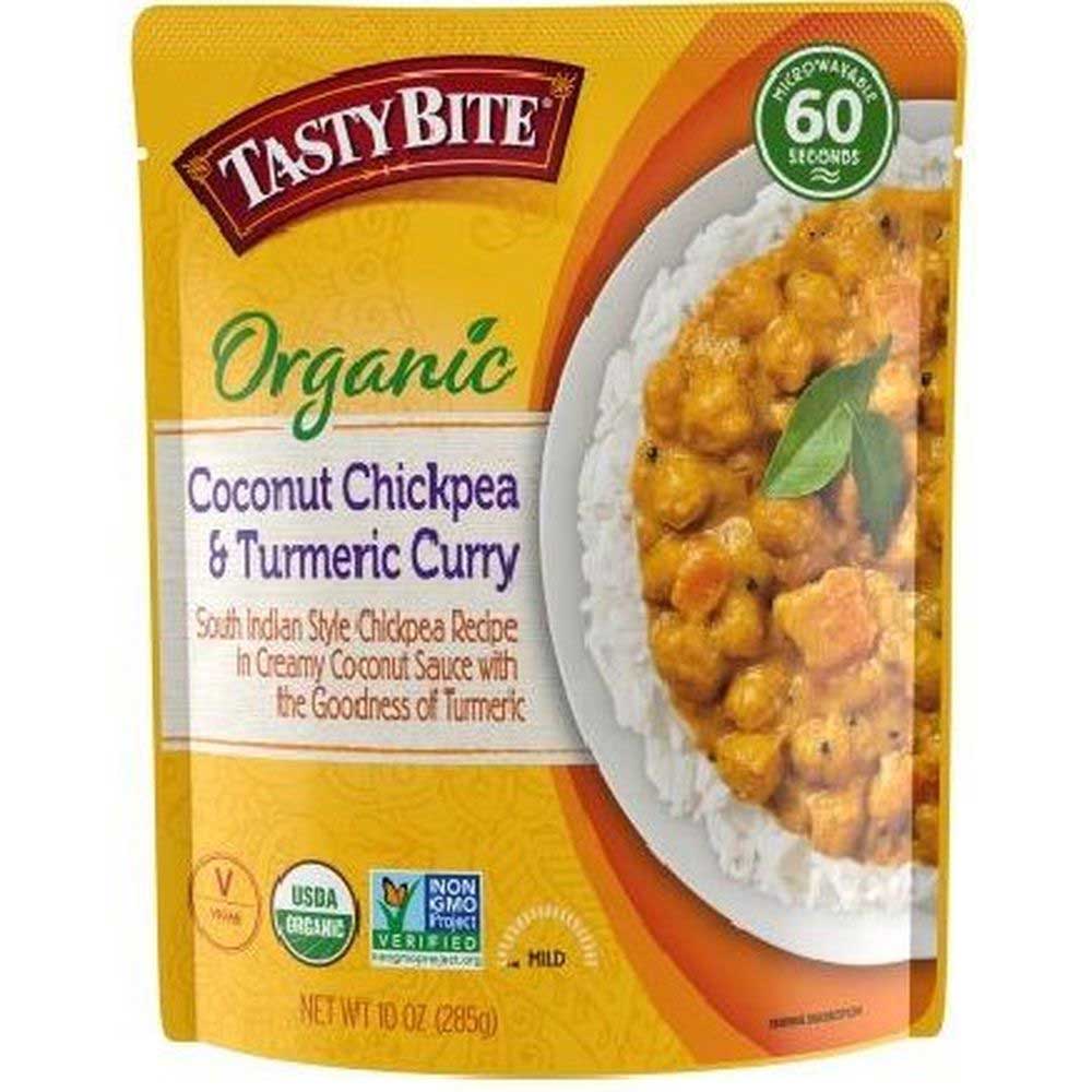Tasty Bite Organic Coconut Chickpea and Turmeric Curry | FoodServiceDirect