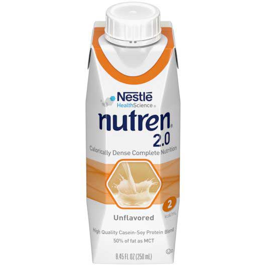 Nestle Nutren 2.0 Malnutrition Ready To Drink Calorically Dense Liquid ...