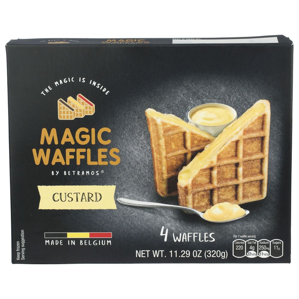 Magic Waffles Custard Filled Waffles, 11.29 Ounce -- 10 per case
