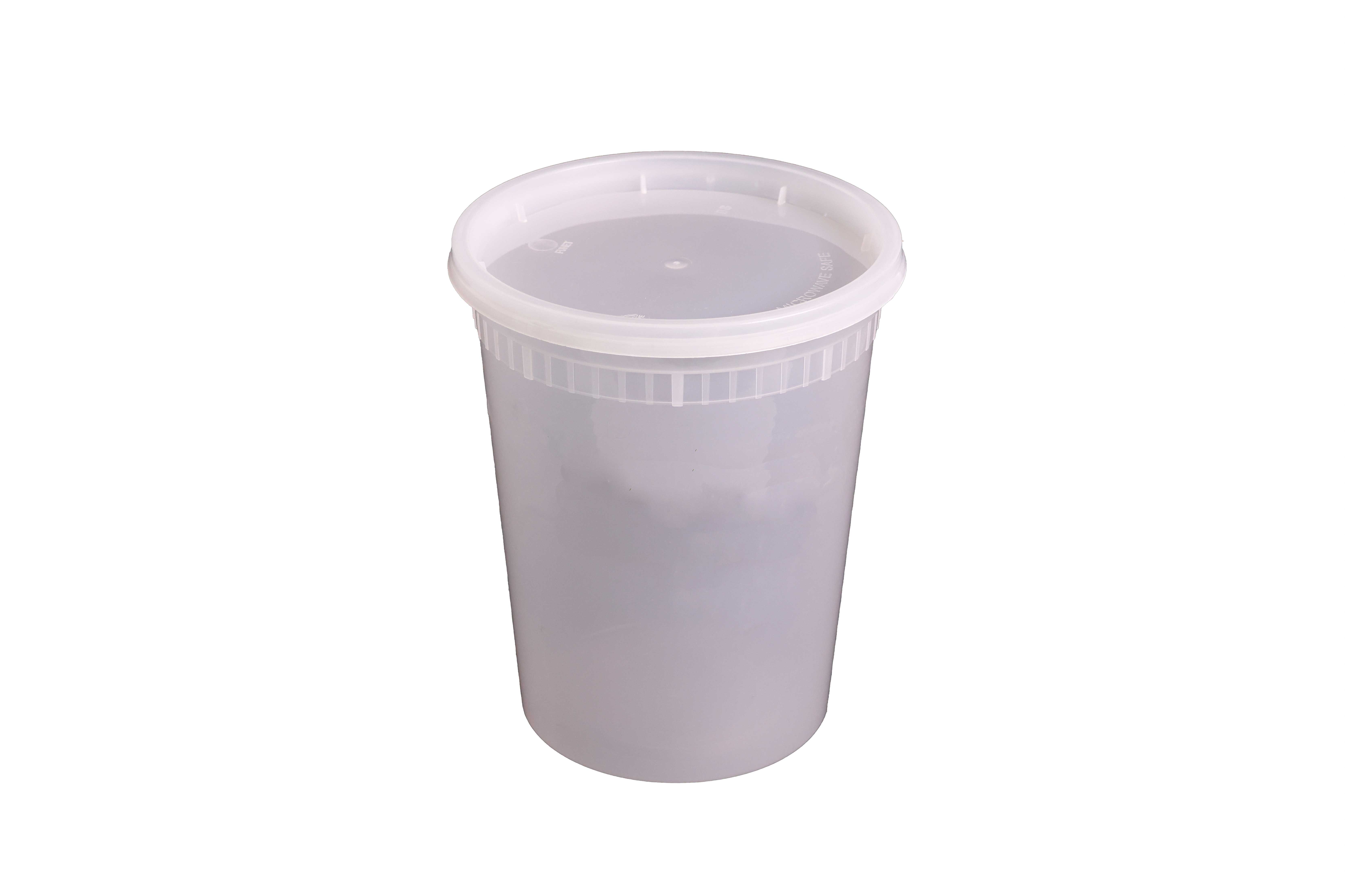 Greensaver Hot/Cold Polypropylene Deli Container Combo, 32 Ounce -- 240 ...