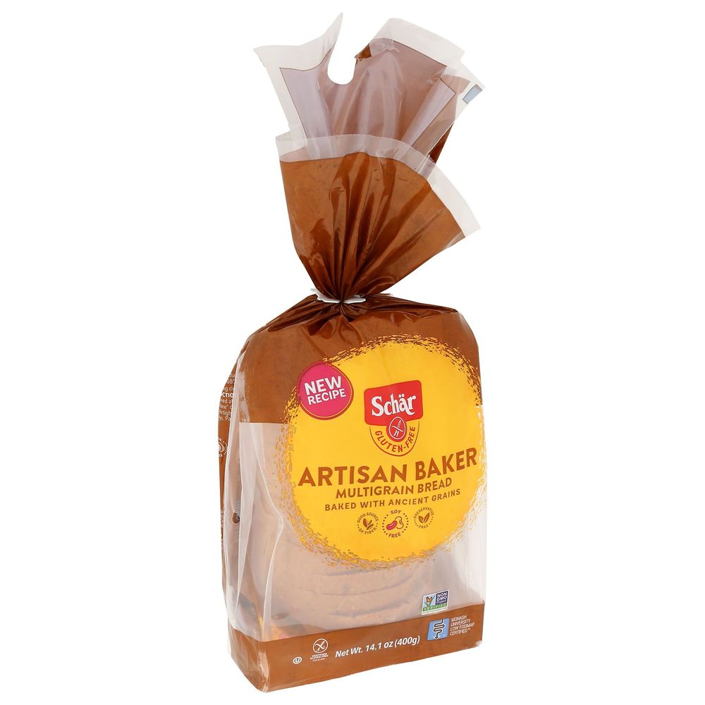 Schar Artisan Baker Multigrain Bread, 14.1 Ounce -- 8 per case