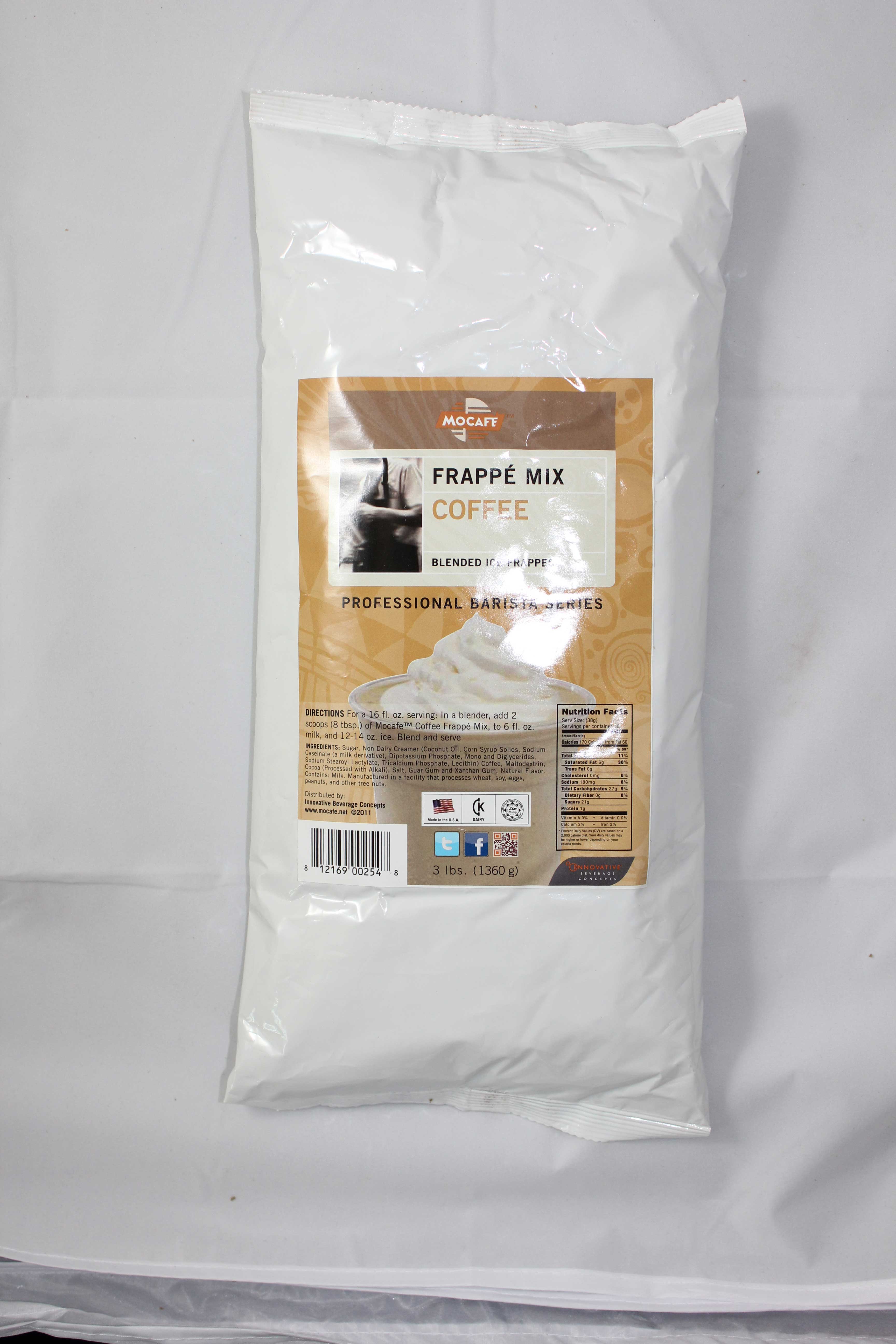 Mocafe Coffee Frappe, 3 Pound -- 4 per case.