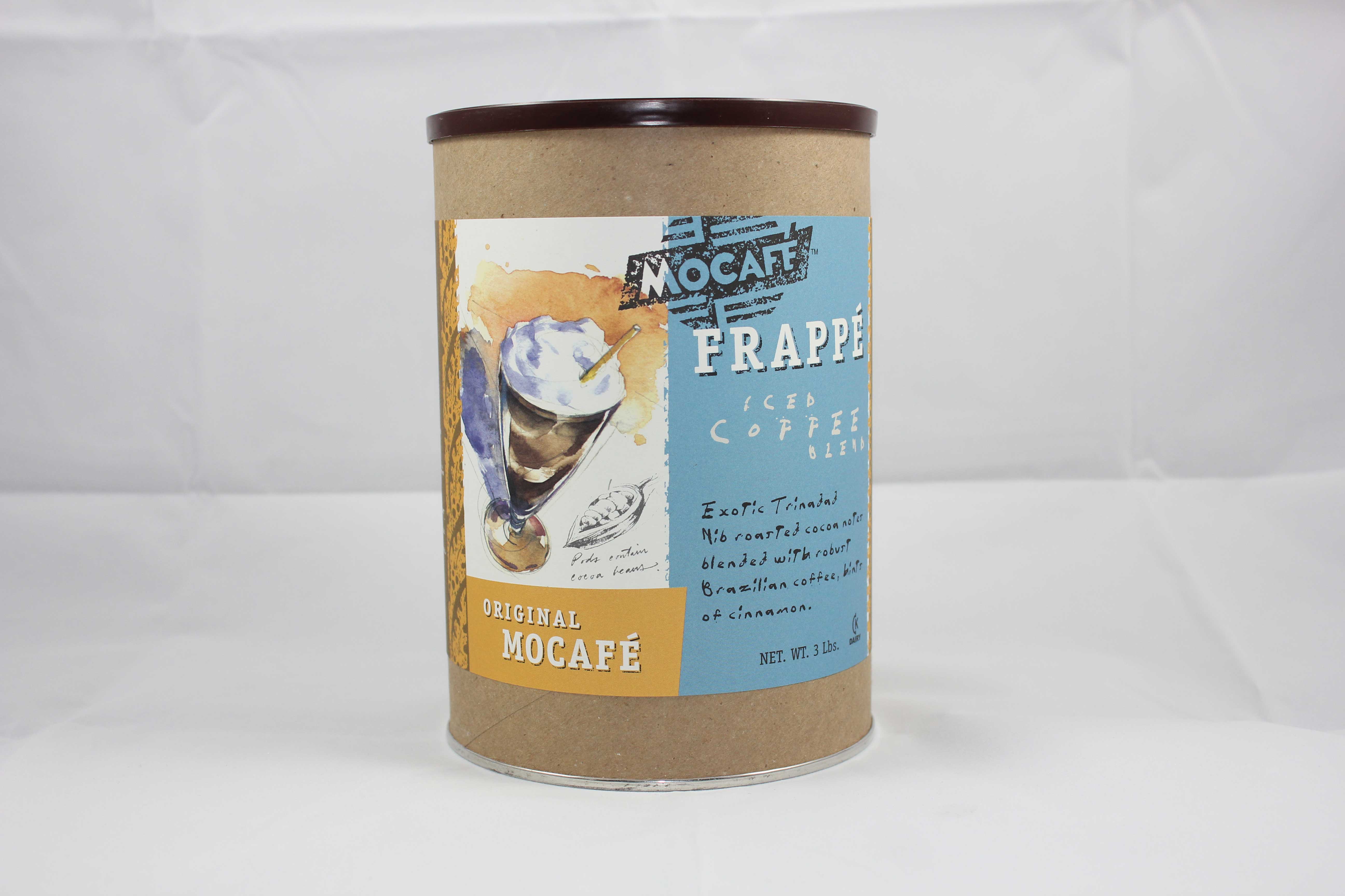 Mocafe Original Mocha Frappe, 3 Pound Can -- 4 per case.