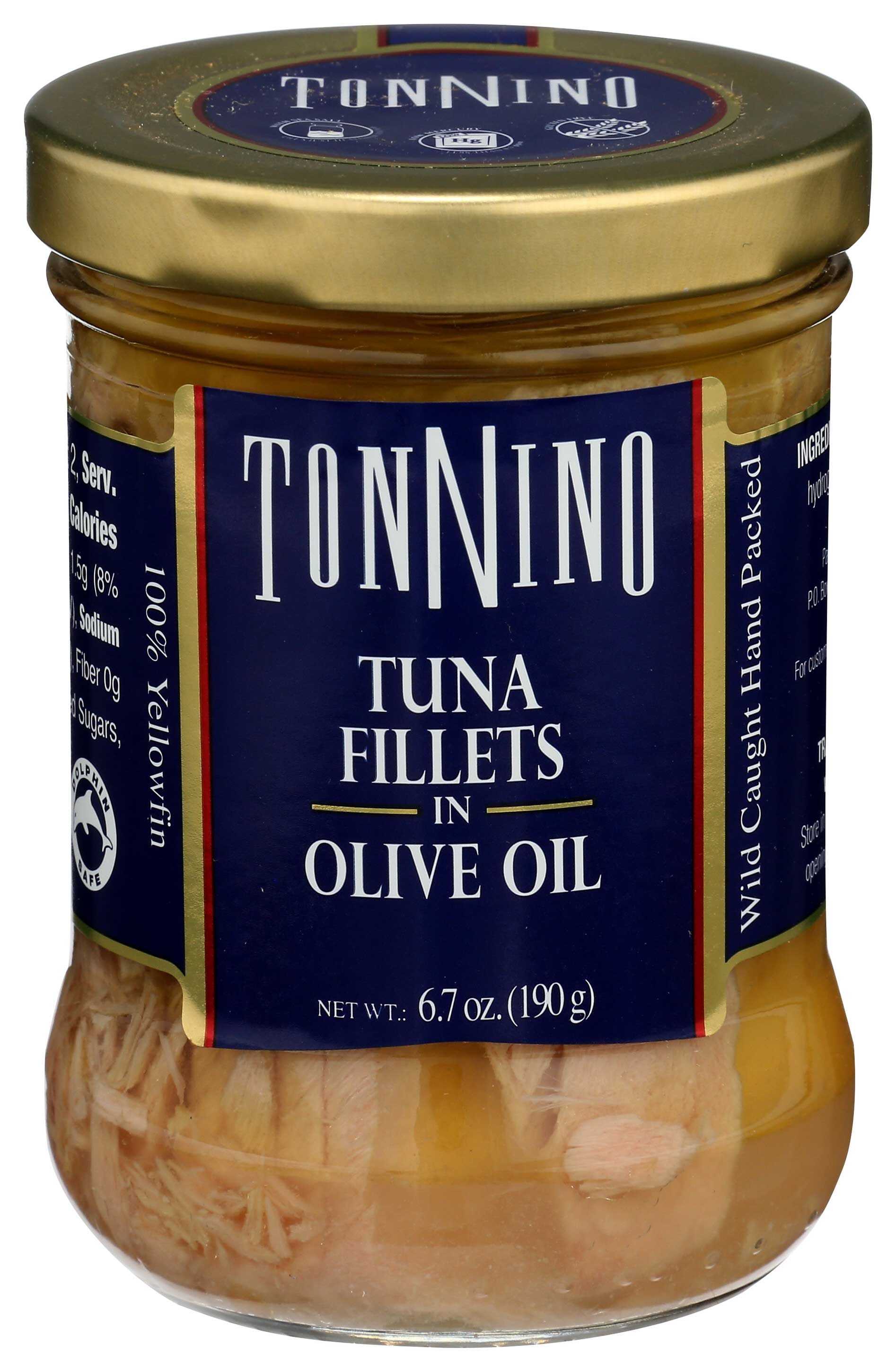 Tonnino Tuna Fillets In Olive Oil Case | FoodServiceDirect