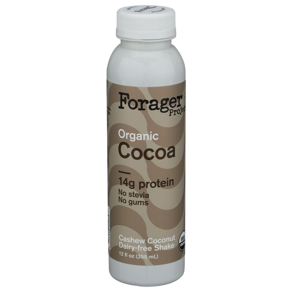 Forager Project Organic Nuts and Cocoa Protein Shake, 12 Fluid Ounce ...