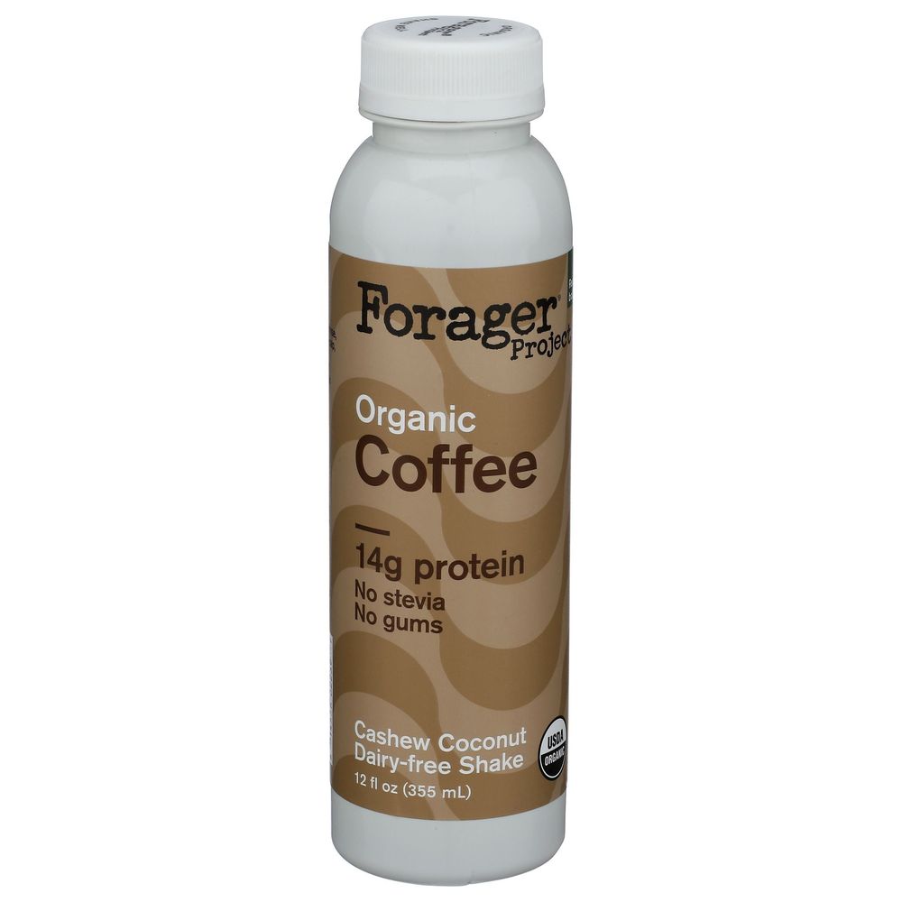 Forager Project Organic Coffee Plant Protein Shake, 12 Fluid Ounce -- 6 ...