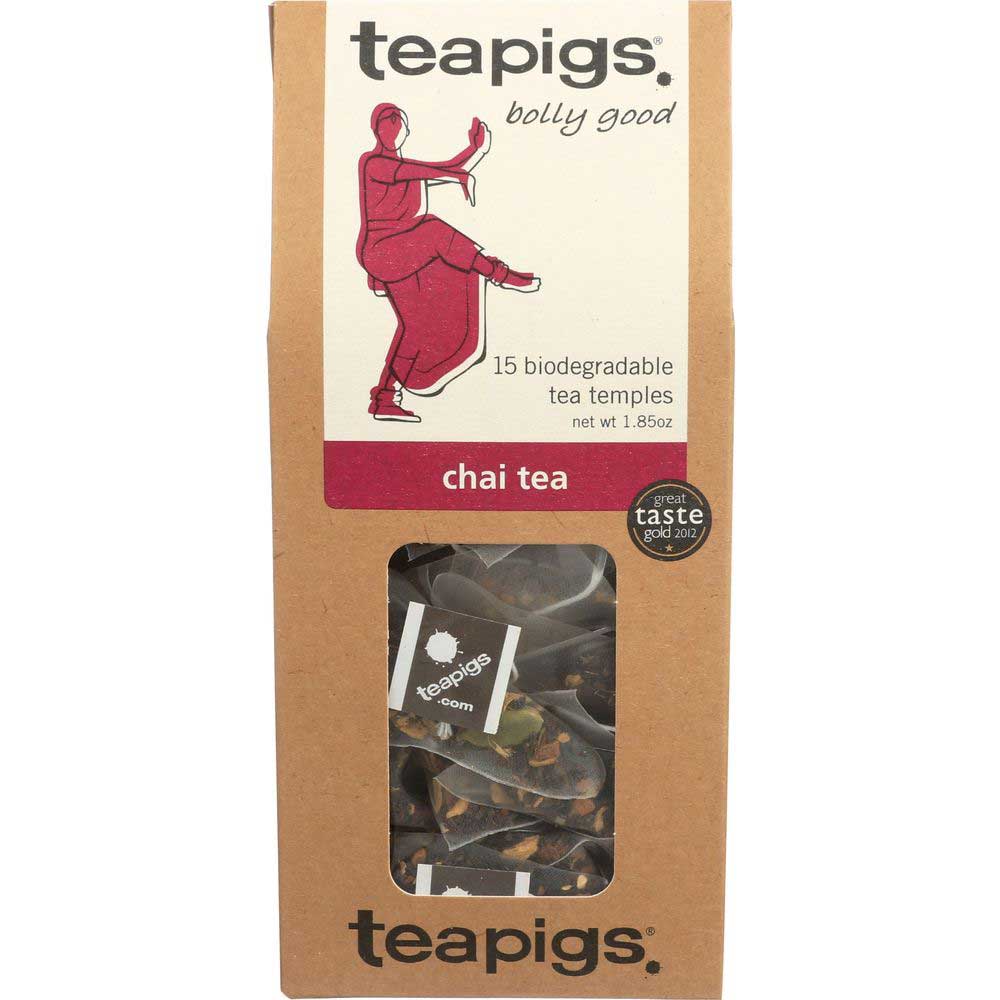 Teapigs Chai Tea, 15 tea bags -- 6 per case