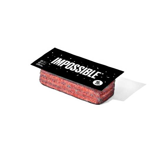 Impossible Vegetarian Burger Bricks Bulk Pack | FoodServiceDirect Case ...