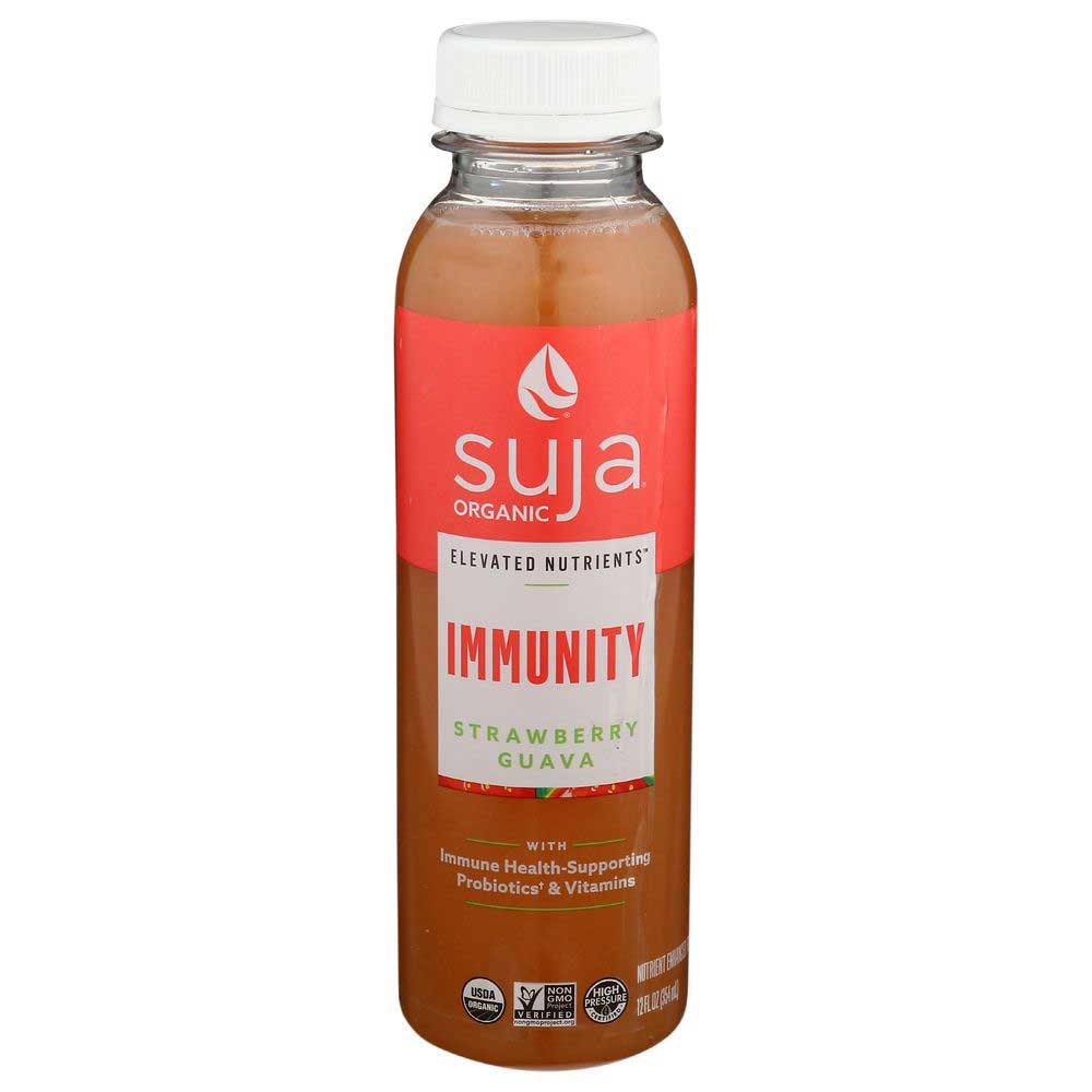 Suja Elevated Nutrients Organic Immunity Strawberry Guava Fruit Juice ...