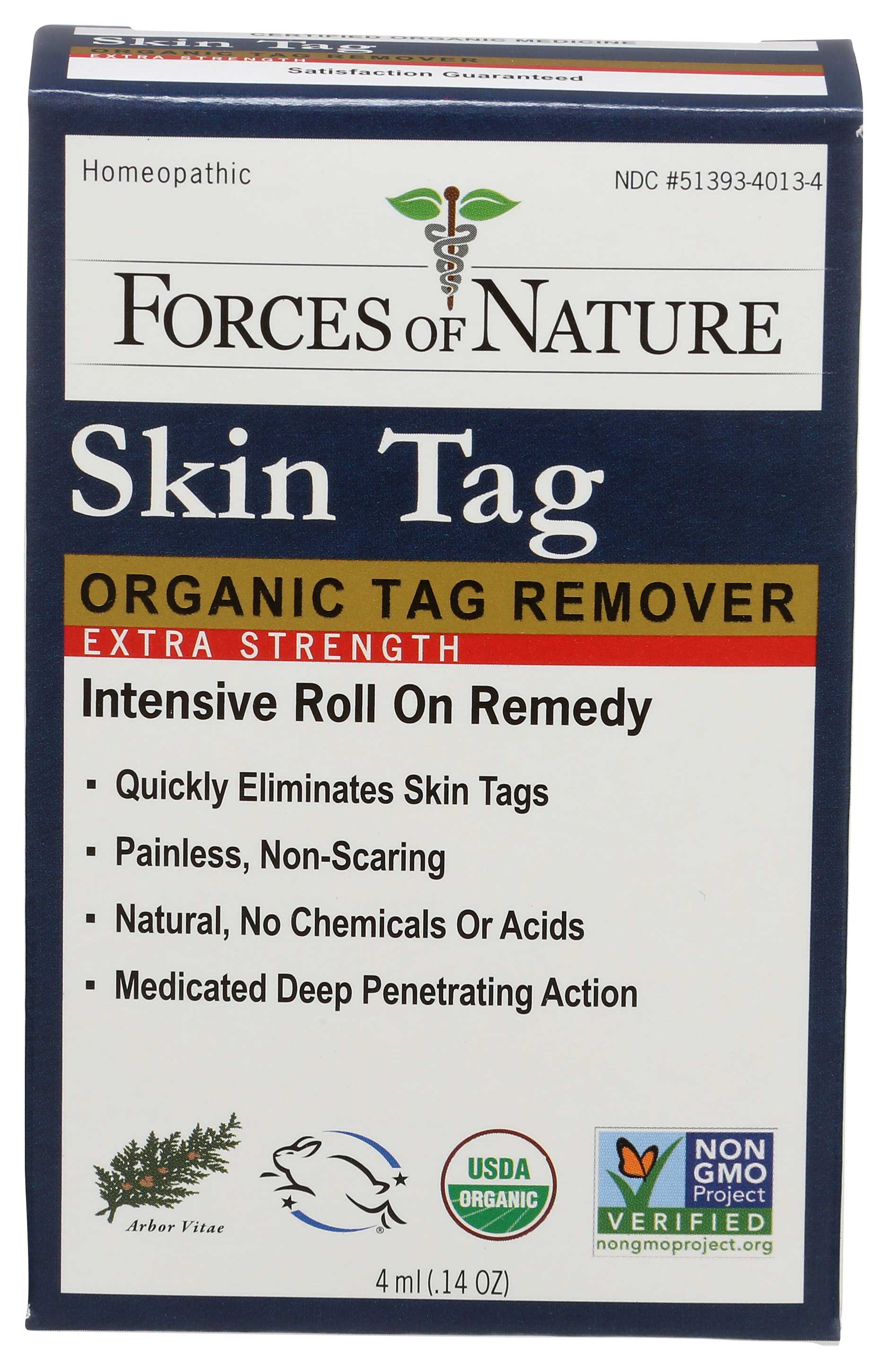 Force of Nature Organic Extra Strength Skin Tag Control, 4 Milliliter ...