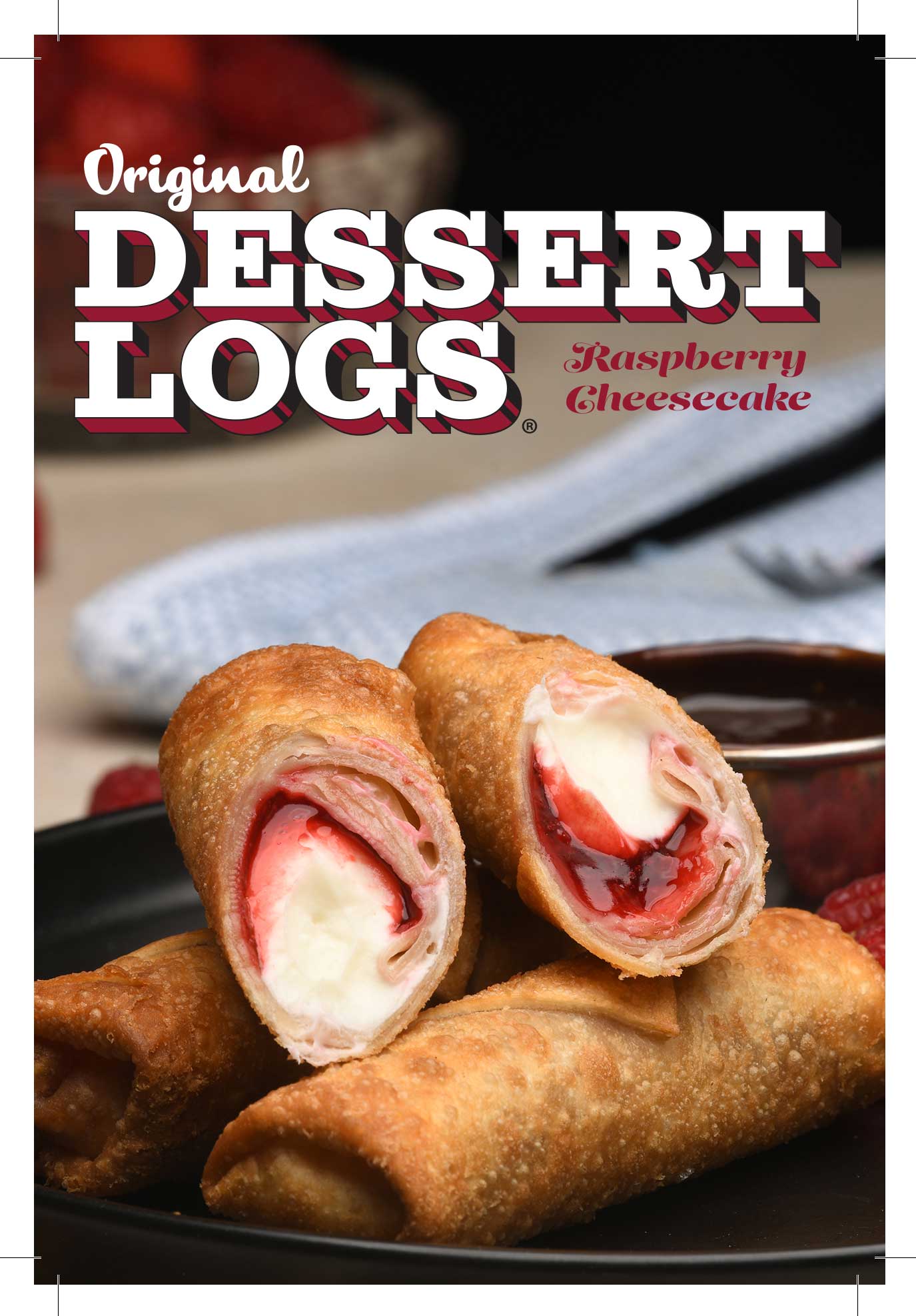 Original Dessert Logs Raspberry Cheesecake | FoodServiceDirect