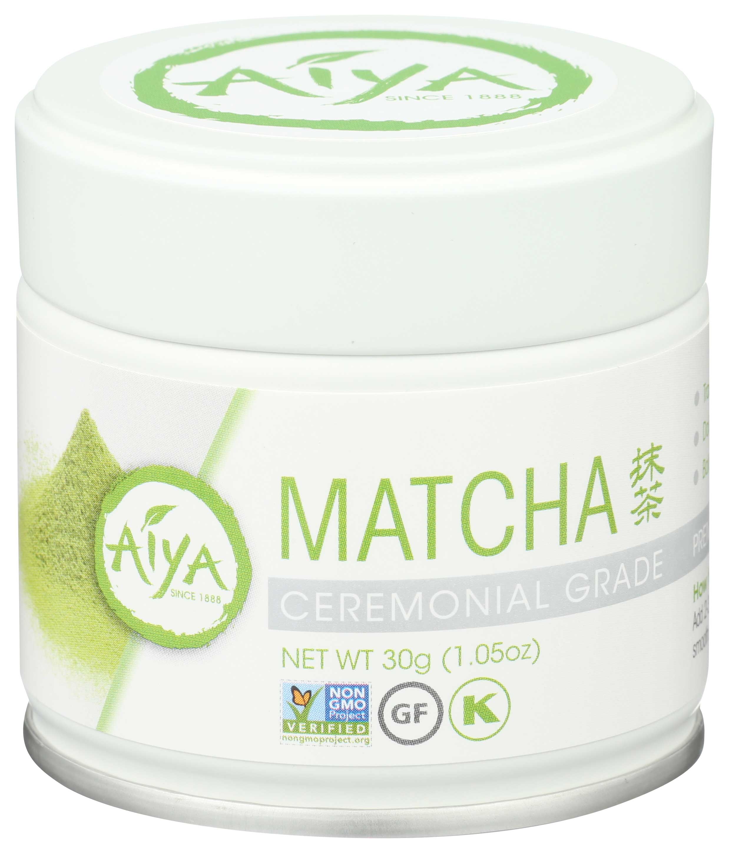 Aiya Ceremonial Matcha Tea, 30 Gram -- 6 per case