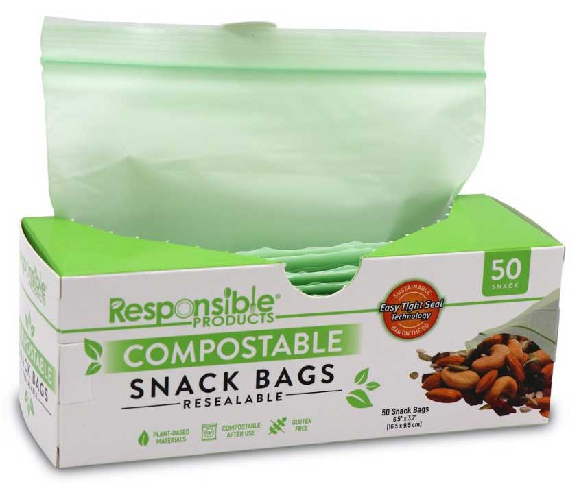 Responsible Products Resealable Snack Bag Case | FoodServiceDirect