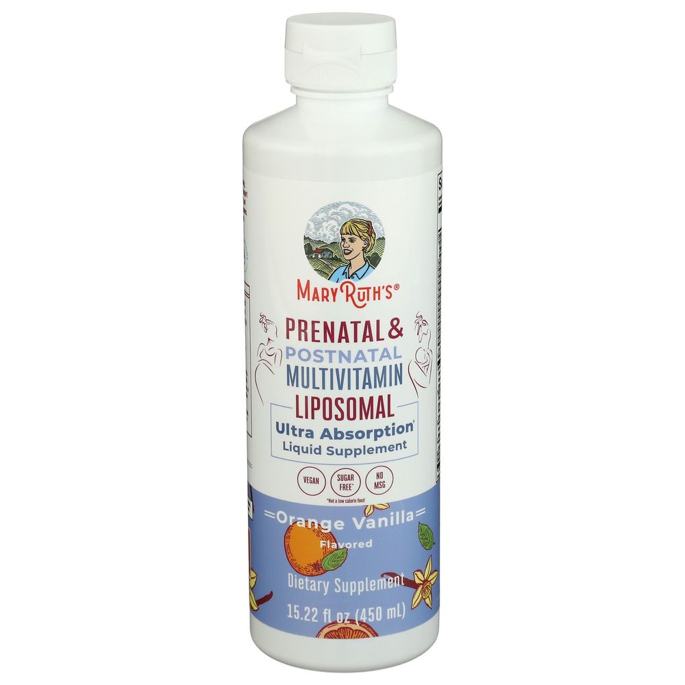 Mary Ruth's Orange Vanilla Prenatal and Postnatal Multivitamin ...