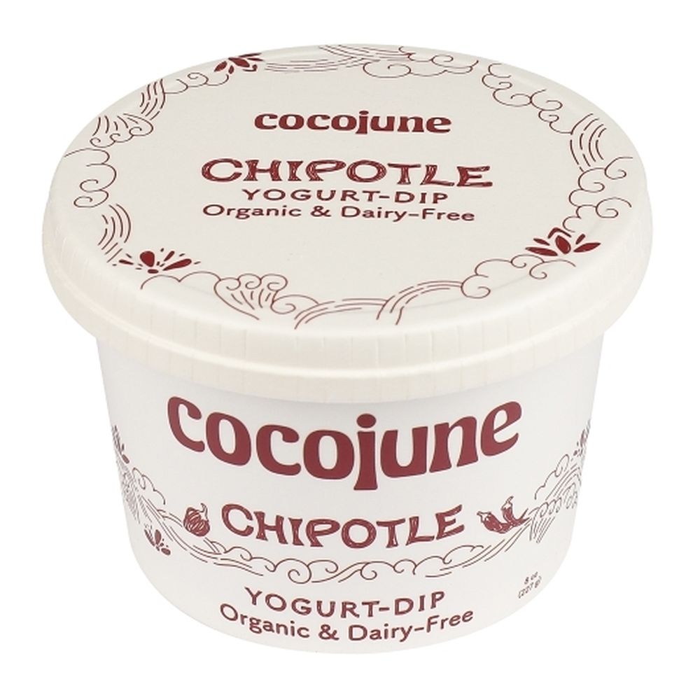 Cocojune Organic Chipotle Yogurt Dip, 8 Ounce -- 6 per case