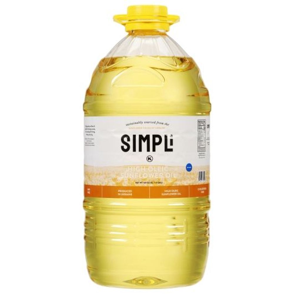 Simpli High Oleic Sunflower Oil, 5 Liter - 4 per case ...