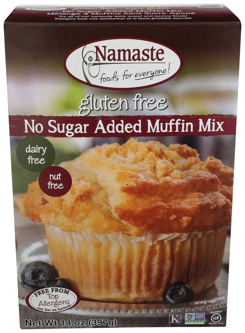 Namaste Foods Muffin Mix, 14 Ounce -- 6 per case. | FoodServiceDirect ...