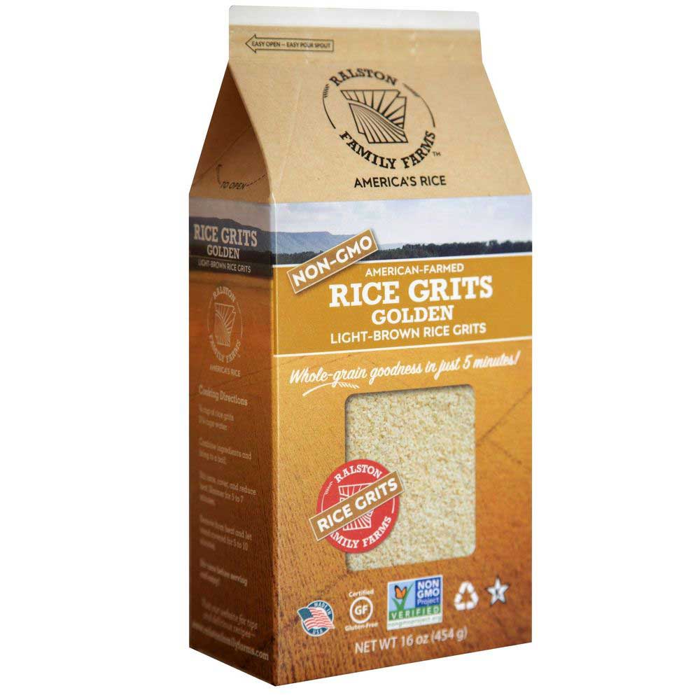 Ralston Family Farms Golden Rice Grits, 16 Ounce -- 6 per case