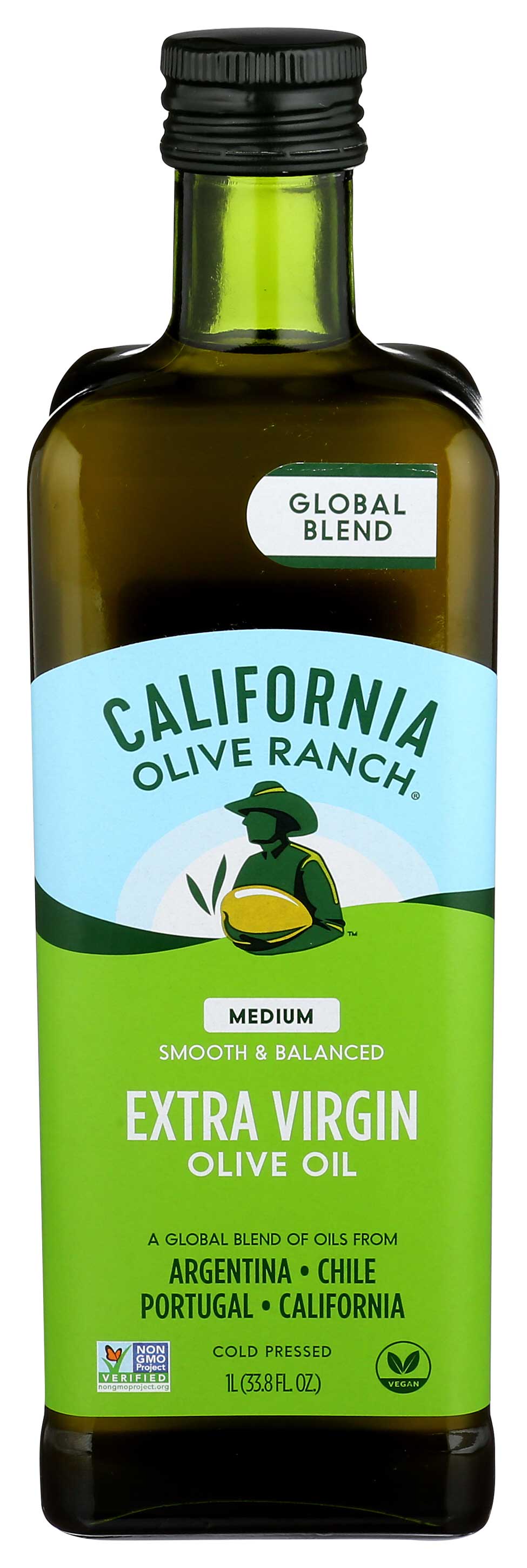 California Olive Ranch Everyday Extra Virgin Olive Oil, 33.8 Fluid ...