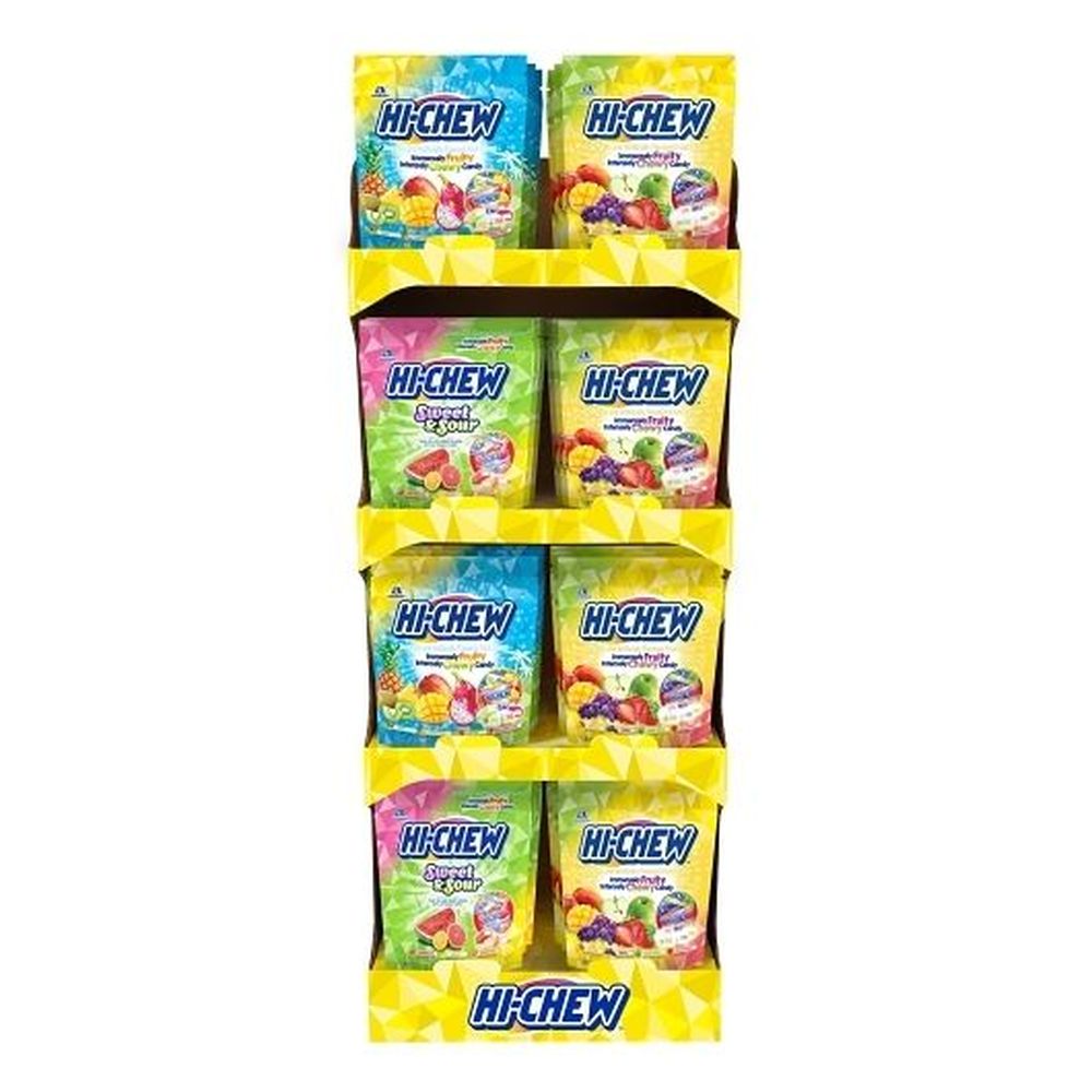 Hi-Chew Original Mix and Tropical Mix Sweet and Sour Candy - Stand Up ...