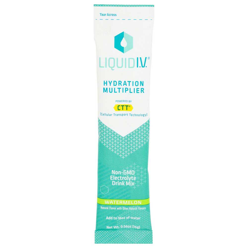 Liquid IV Hydration Multiplier Watermelon Electrolyte Drink Mix ...