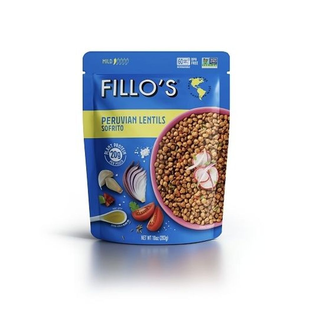 Fillos Peruvian Lentils, 10 Ounce -- 6 per case