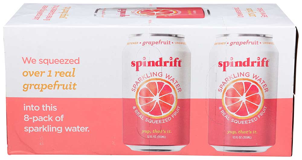 Spindrift Grapefruit Sparkling Water Case | FoodServiceDiirect