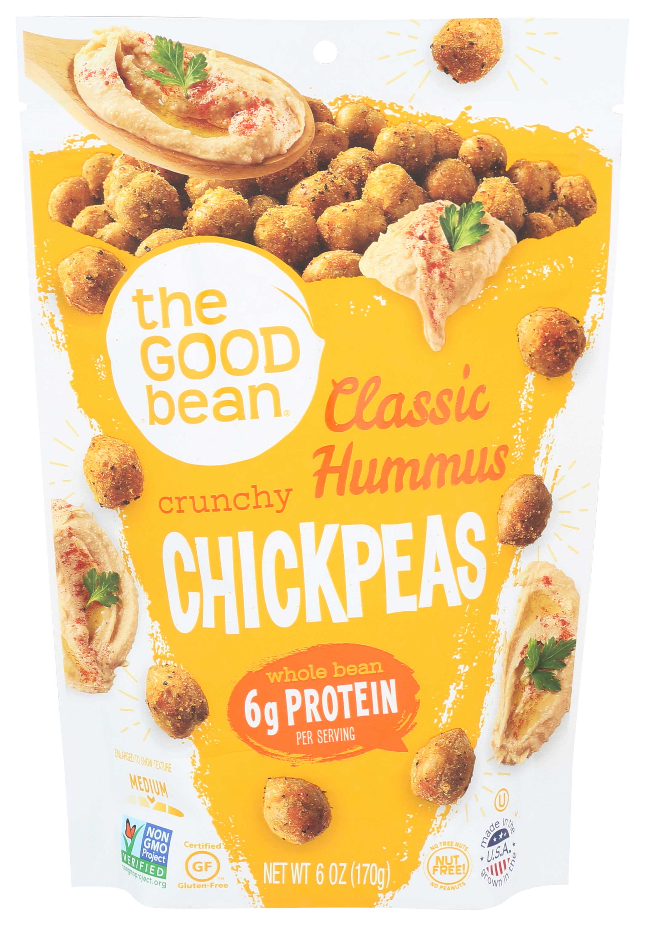 The Good Bean Classic Hummus Crunchy Chickpeas | FoodServiceDirect