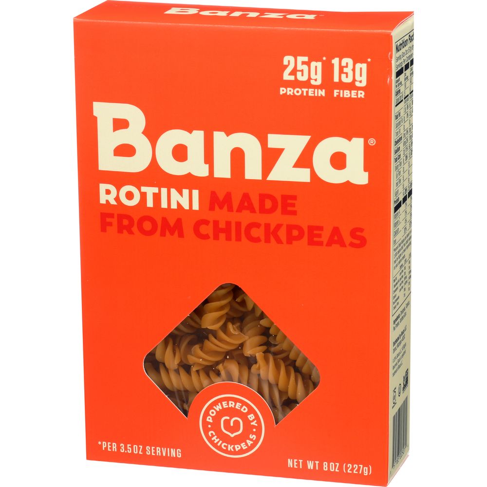 Banza Chickpea Rotini Pasta Case | FoodServiceDirect