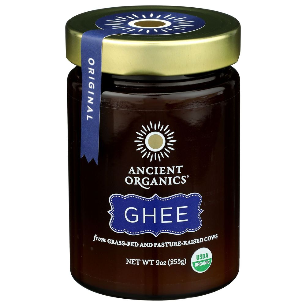 Ancient Organics Original Ghee, 9 Fluid Ounce -- 6 per case