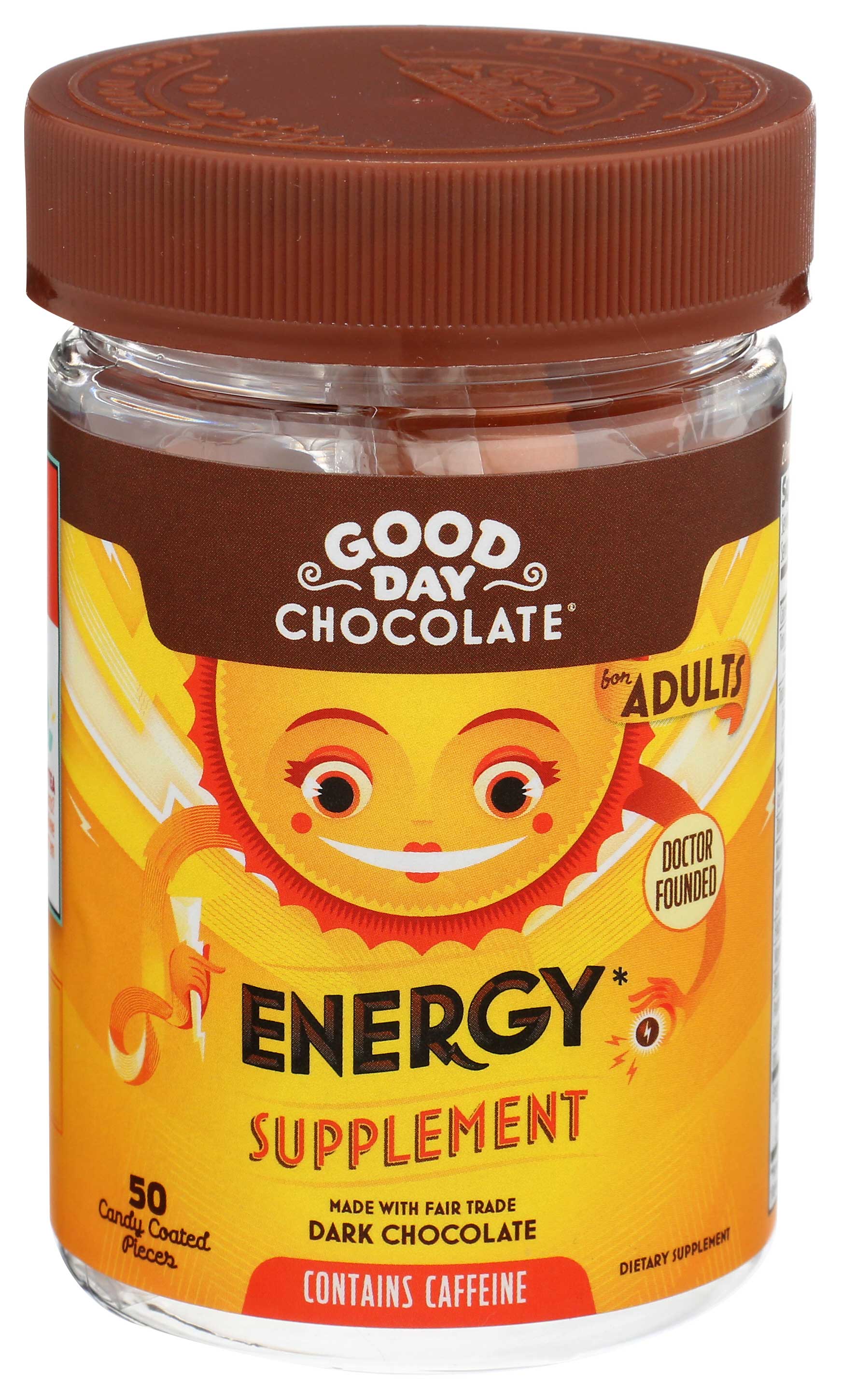 Good Day Chocolate Energy Supplement - 50 count per pack