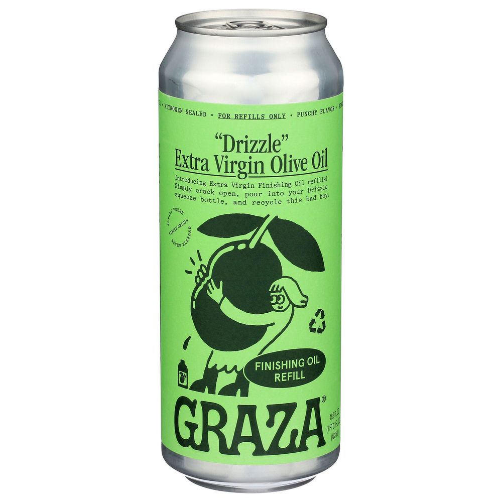 Graza Drizzle Extra Virgin Olive Oil, 16.3 Fluid Ounce -- 6 per case
