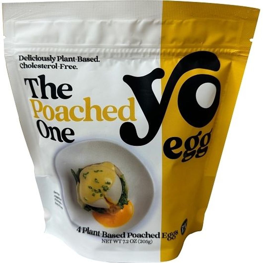 Yo Egg Plant Based Poached Egg with Runny Yolk -- 4 per case