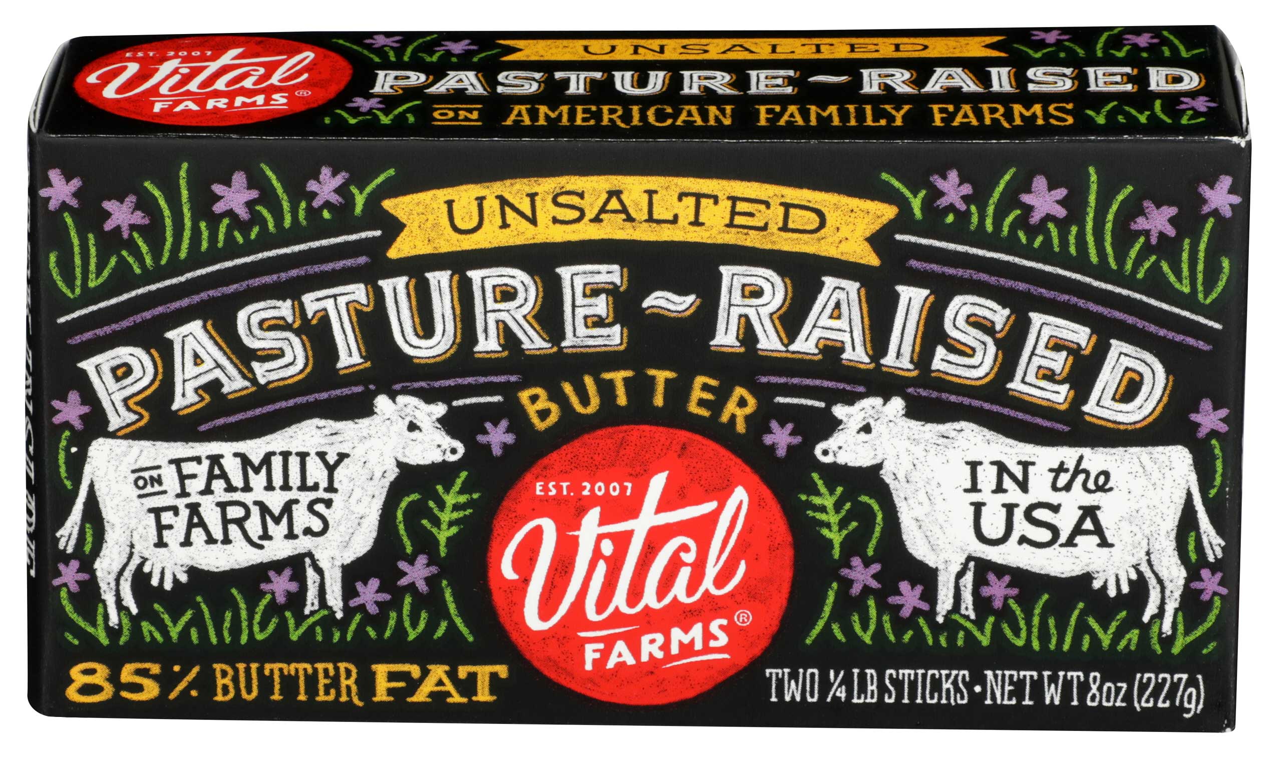 Vital Farms Unsalted Pasture Raised Butter | FoodServiceDirect