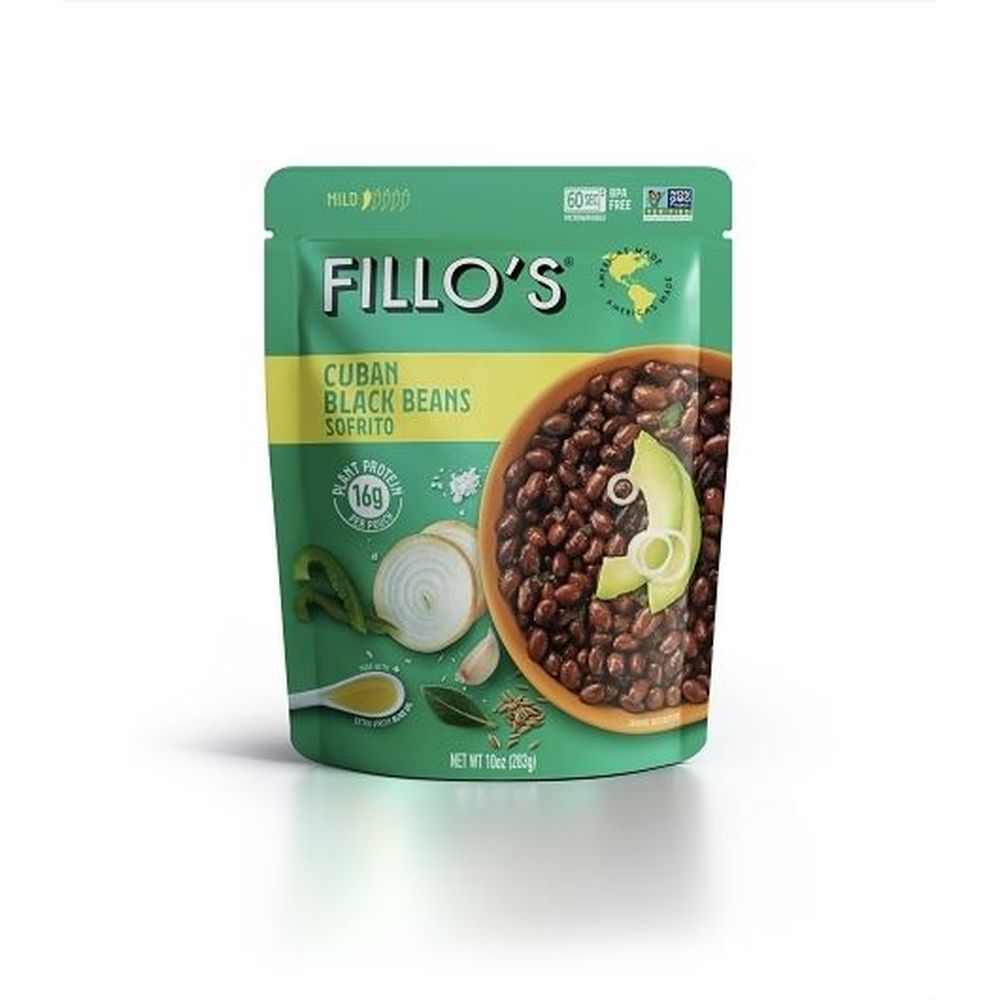 Fillos Cuban Black Beans Sofrito, 10 Ounce -- 6 per case