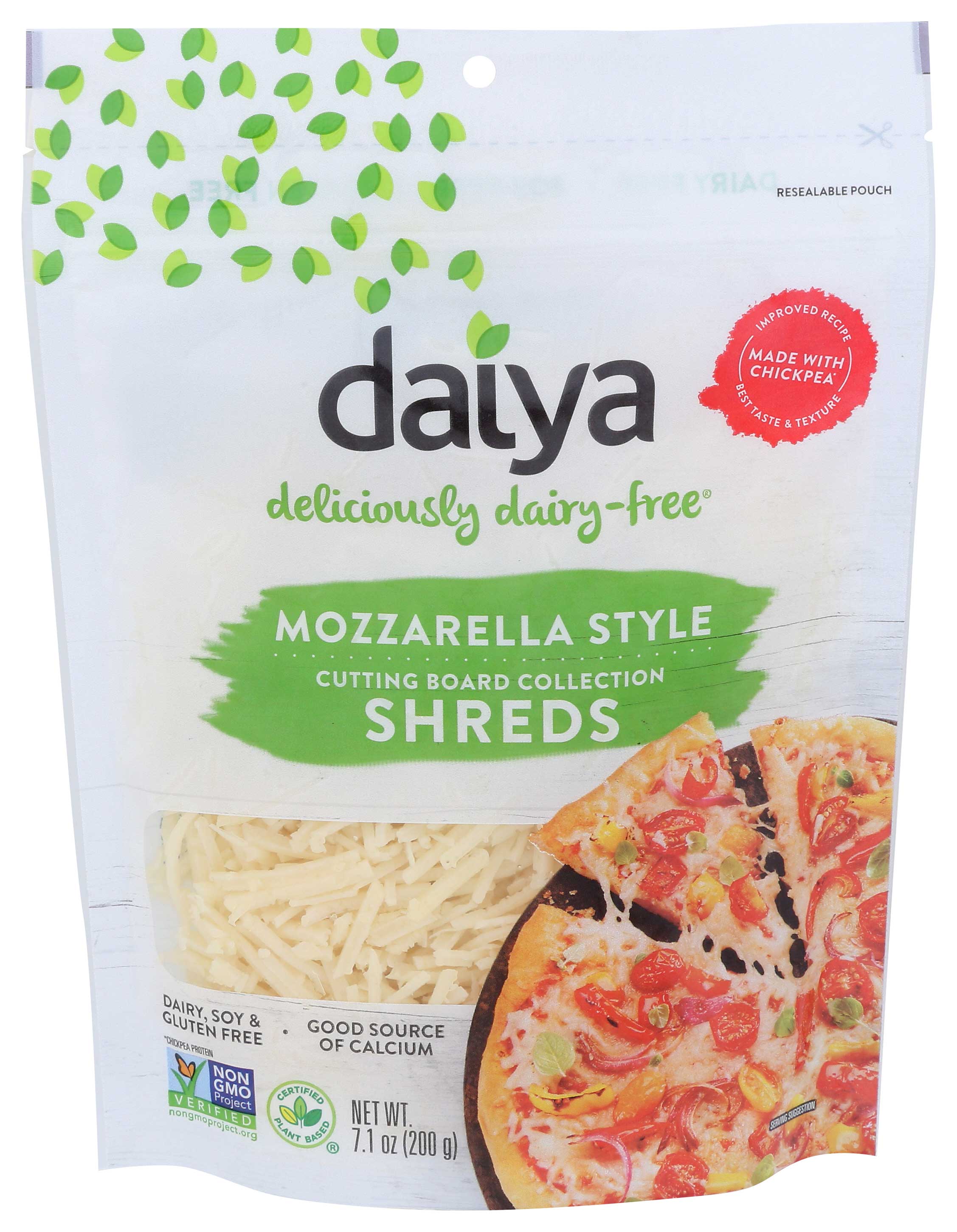 Daiya Cutting Board Mozzarella Cheese Shreds Case | FoodServiceDirect Daiya Cutting Board Mozzarella Cheese Shreds Case | FoodServiceDirect