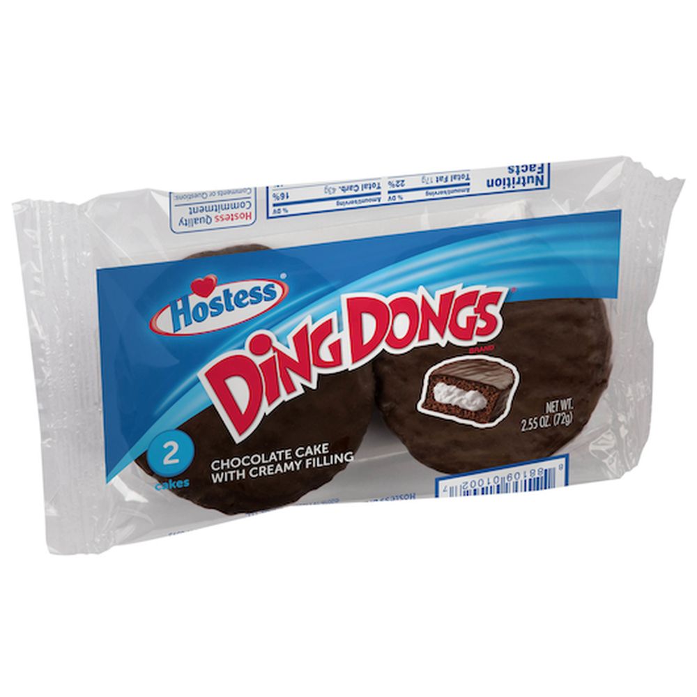 Hostess Chocolate Cake with Filling Ding Dong Case | FoodServiceDirect
