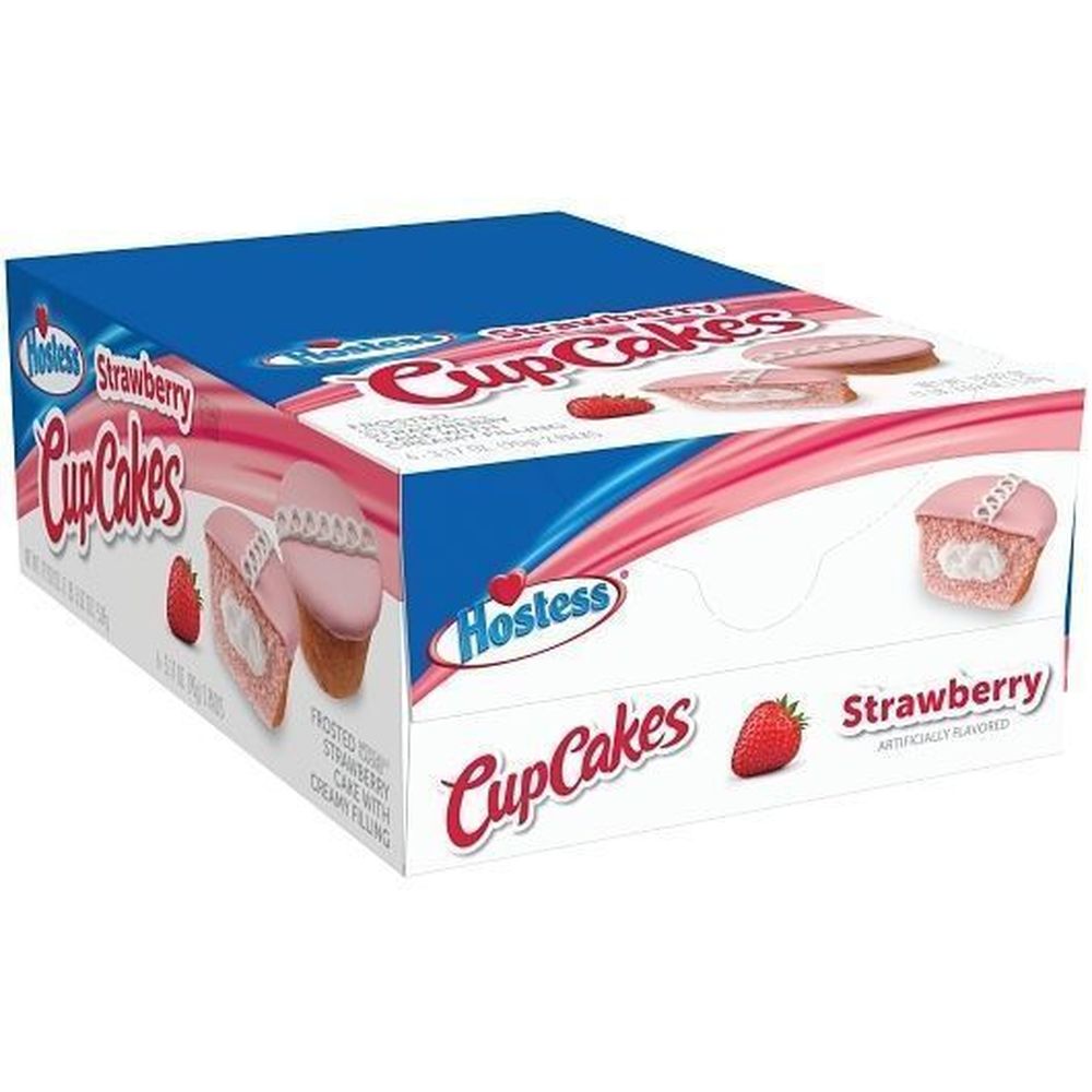 Hostess Single Serve Strawberry Cupcakes | FoodServiceDirect