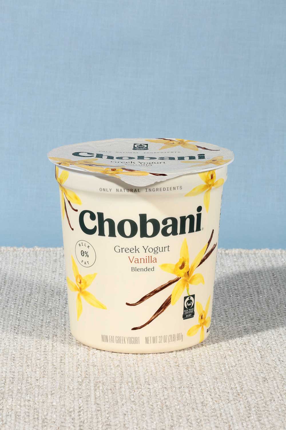 Chobani Non Fat Vanilla Greek Yogurt Case | FoodServiceDirect