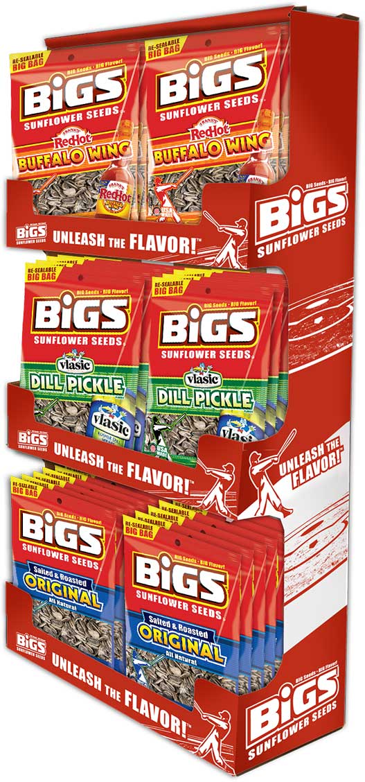 Bigs Sunflower Seeds Assorted Case | FoodServiceDirect