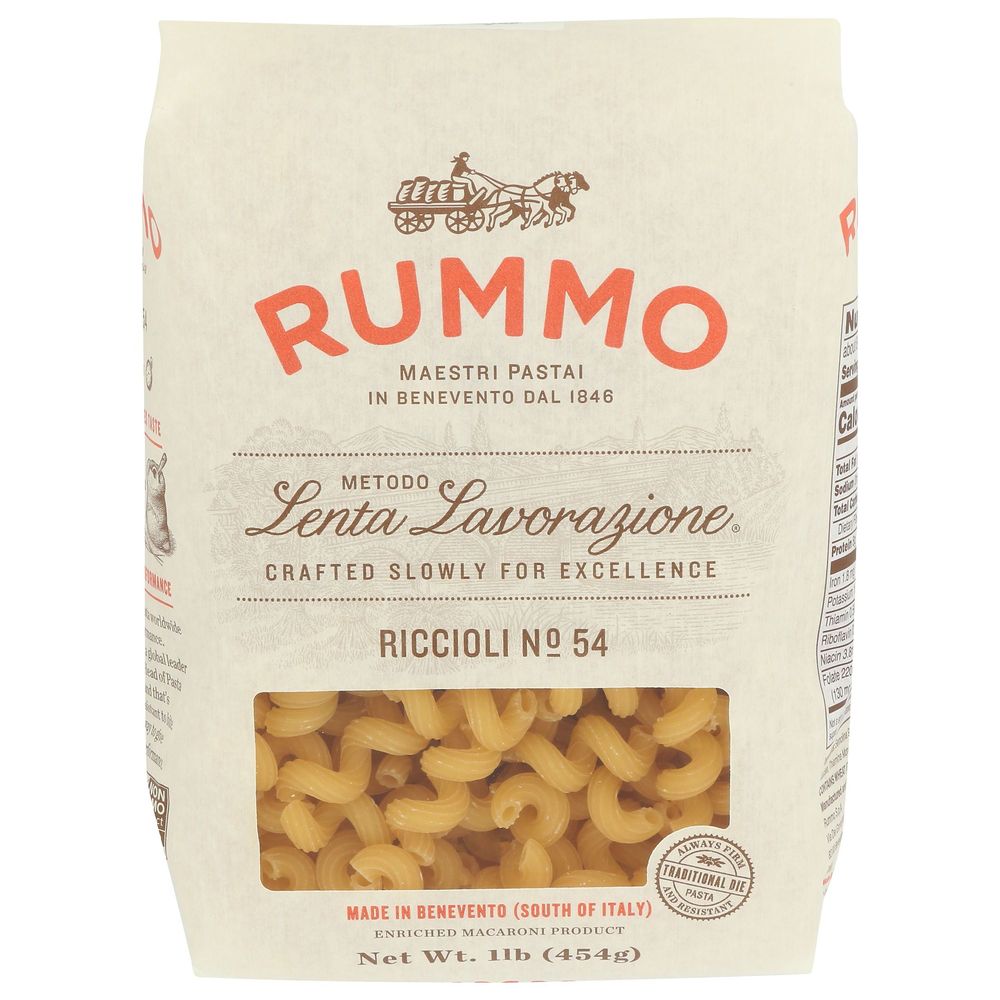 Rummo No. 54 Riccioli Pasta, 1 Pound -- 12 per case