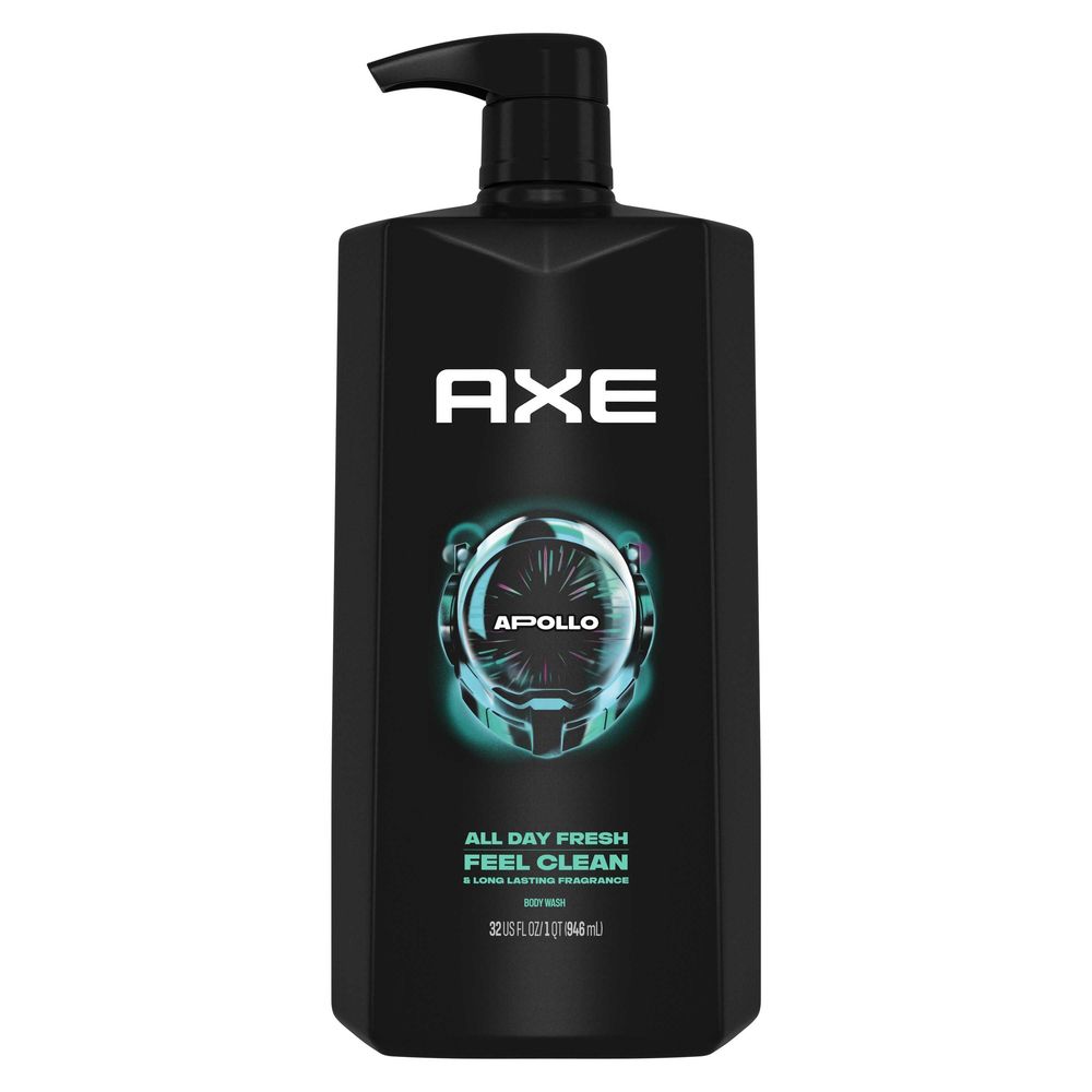 Axe Apollo Body Wash with Pump, 32 Ounce -- 4 per case