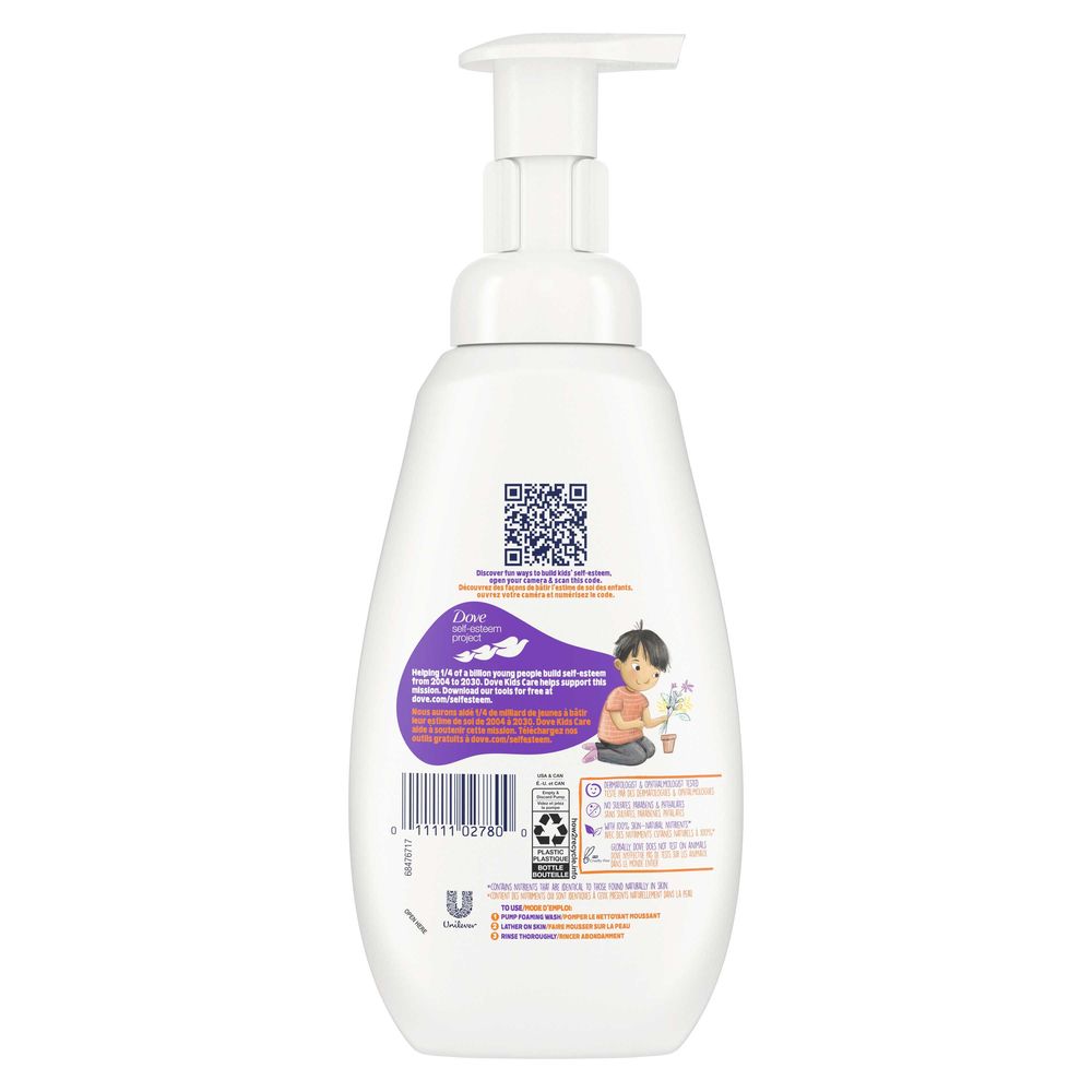 Dove Kids Care Berry Smoothie Foaming Body Wash, 13.5 Fluid Ounce -- 4 ...